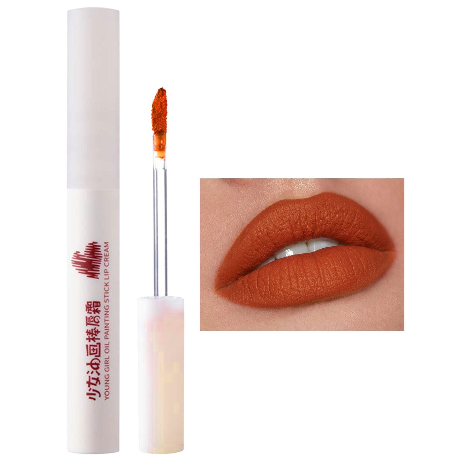 ERTUTUYI Lipstick Lip Gloss Lip Tint Makeup Long Lasting Waterproof ...