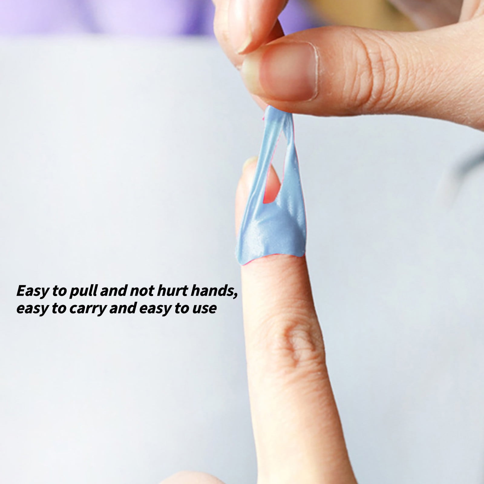 ERTUTUYI Nail Care Nail Splatter Peeling Tape Creative U Shape ...