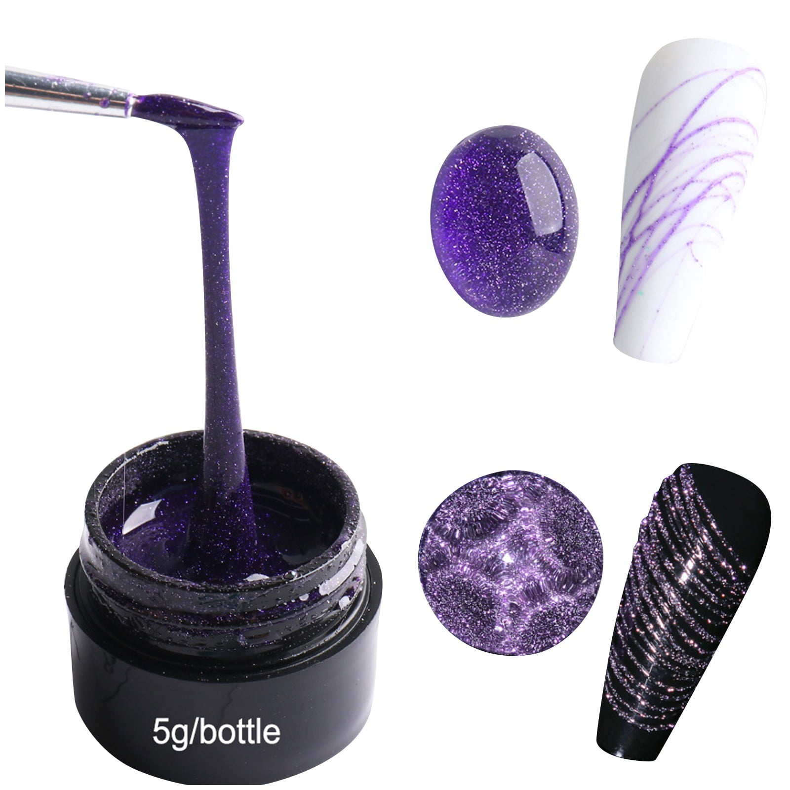 ERTUTUYI Nail Care Spider Gel,New Upgraded Matrix Gel with Gel Paint ...