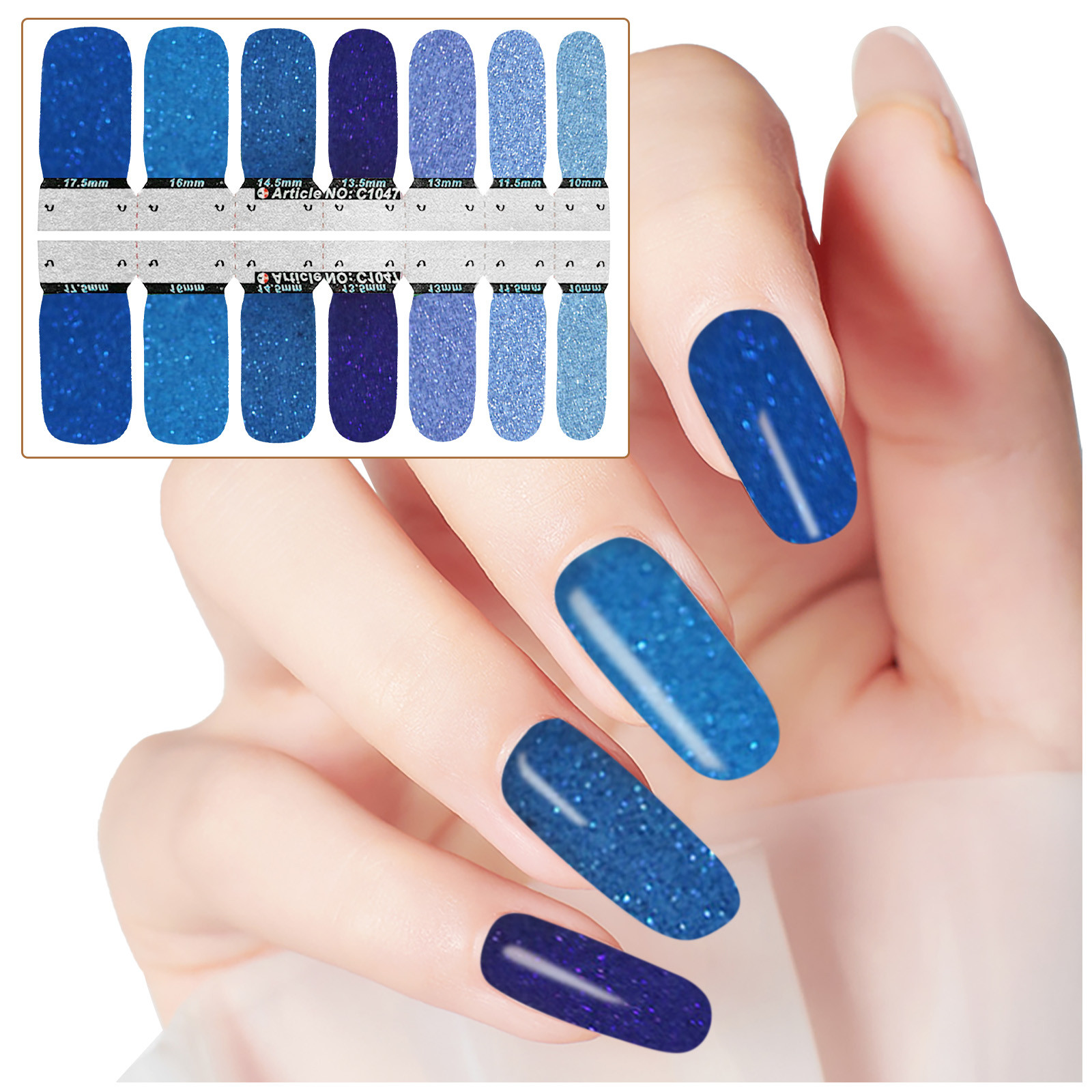 ERTUTUYI Nail Care Stickers for Women Girls Sticker Nail Decal Nail ...