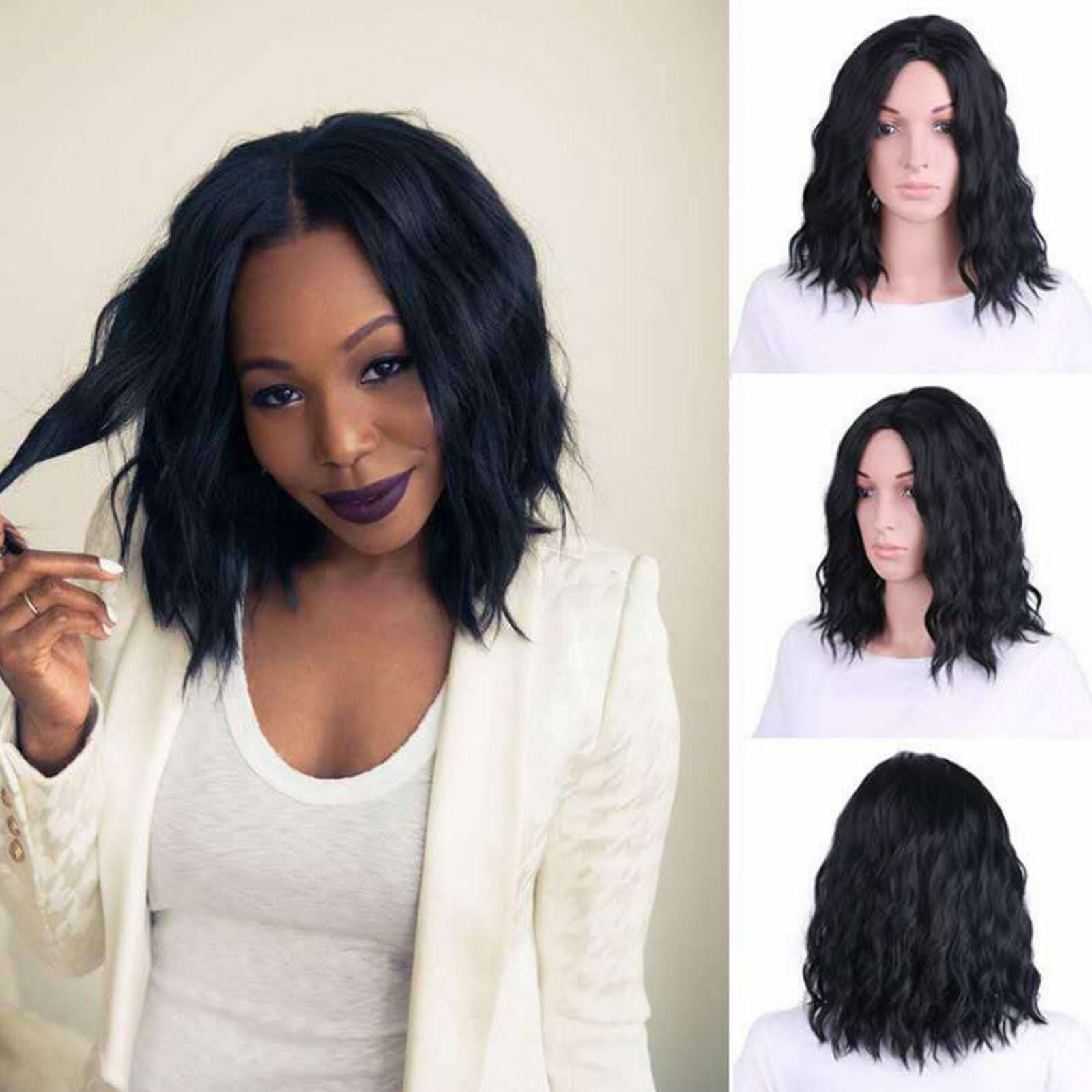 ERTUTUYI Wigs Synthetic Wigs Wig Head Cover African Short Curly Hair ...