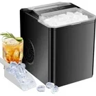 ERTWER Portable Countertop Ice Maker, Self-Cleaning Compact Ice Machine ...