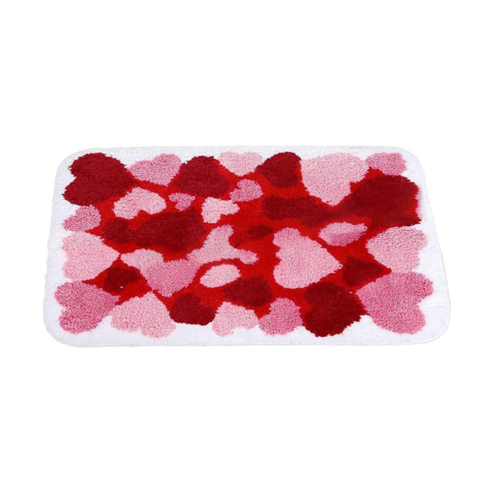 ERTZAE Heart-Print Washable Mat,Multi-Design Valentine’S Entryway Rug ...