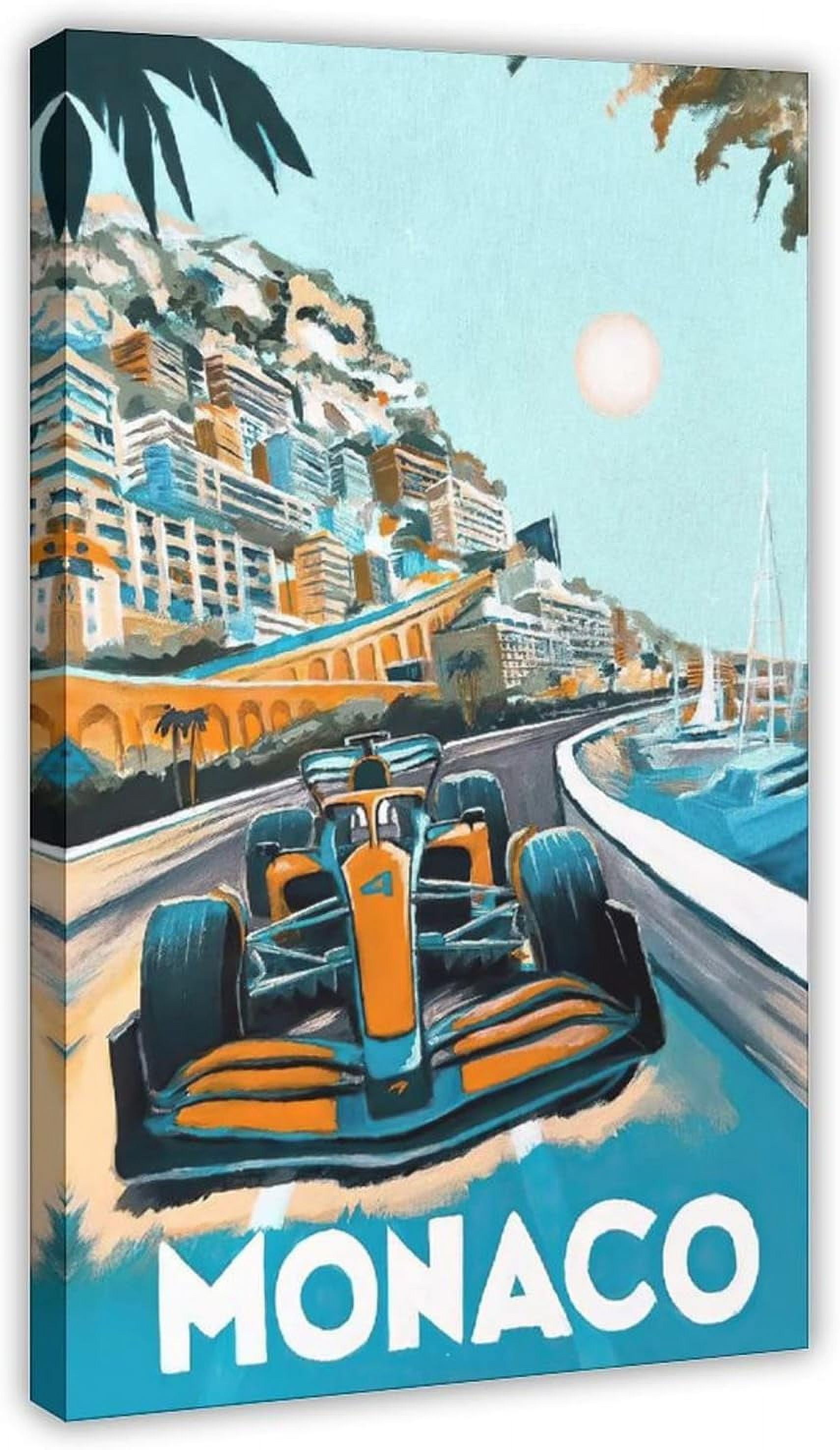 ERWYN Mclaren poster Formular One Poster F1 Walls Canvas Car Posters ...