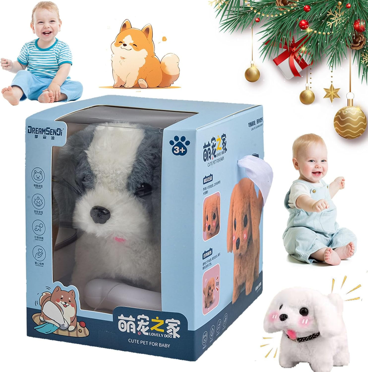 ERYNA Nicoo Robot Puppy, 2025 Upgraded Nicoo - My Realistic Robot Puppy ...