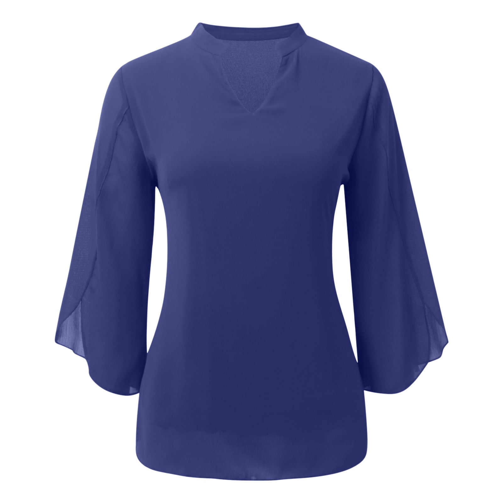 ERkkoi Cute Summer Tops For Women 2025 Trendy Casual Dressy Ruffle 3/4 ...