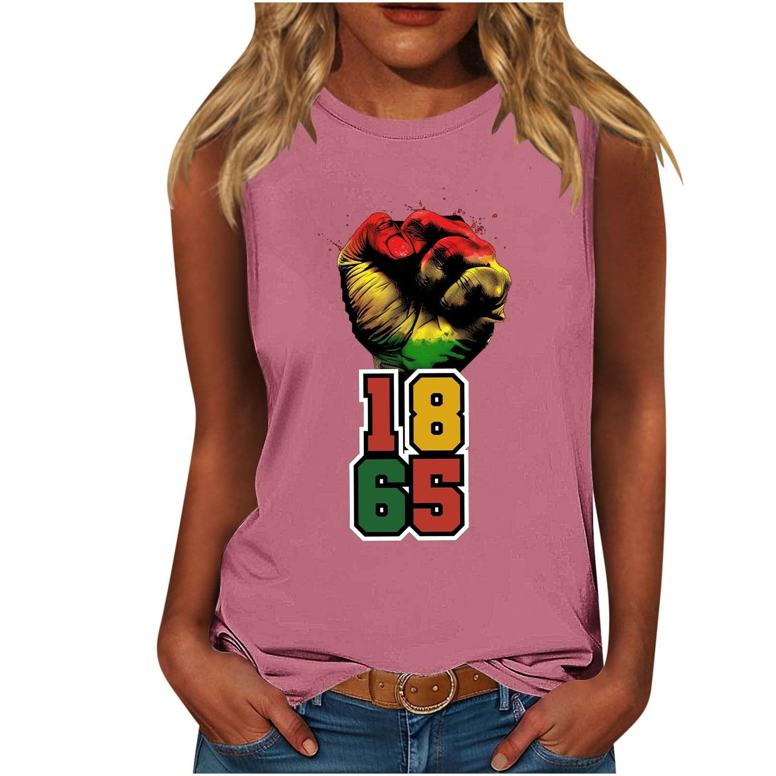 ERkkoi Cute Summer Tops For Women 2025 Trendy Tank Tops Independence ...