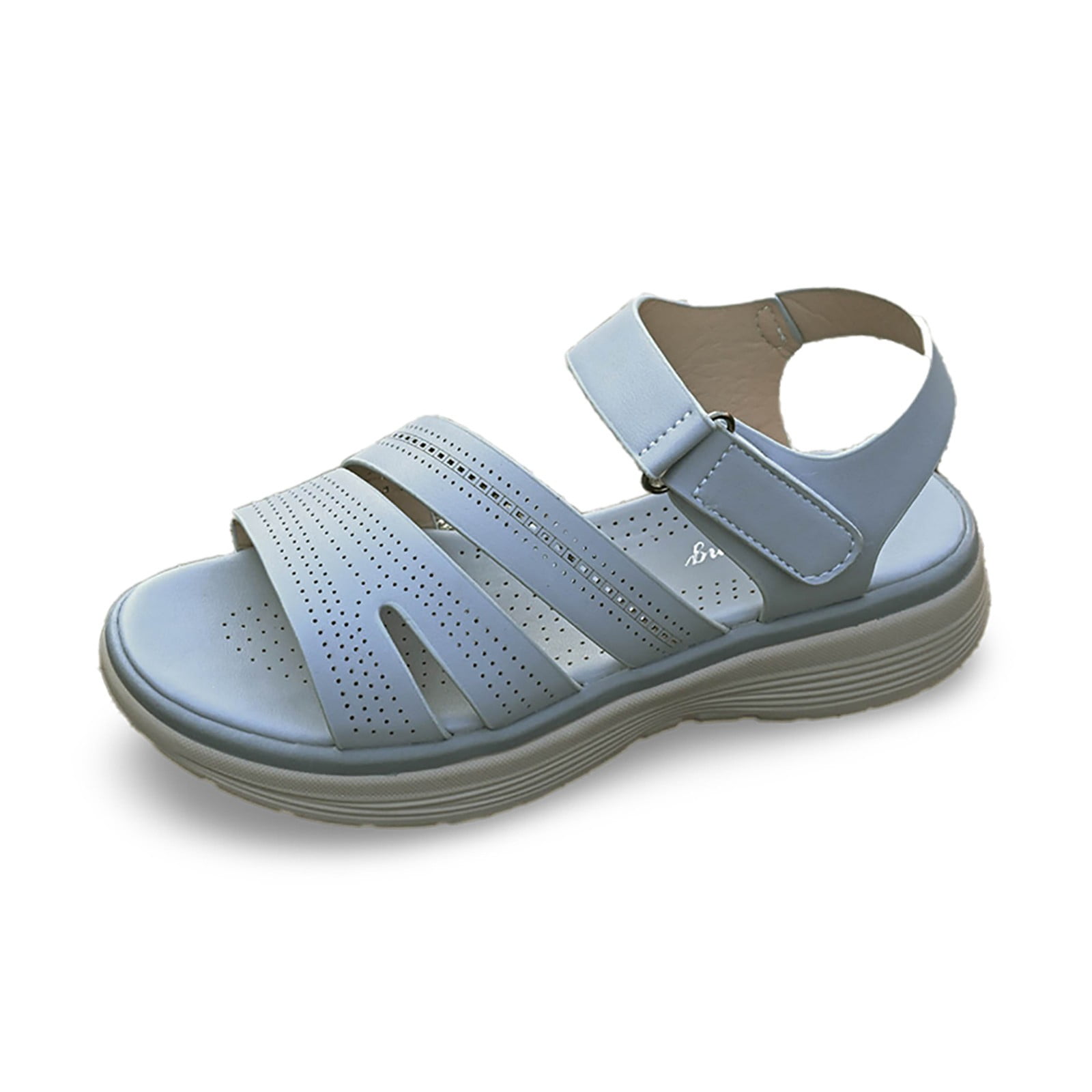 ERkkoi Womens Walking Sandals Comfortable Air Cushioned Support Ankle ...