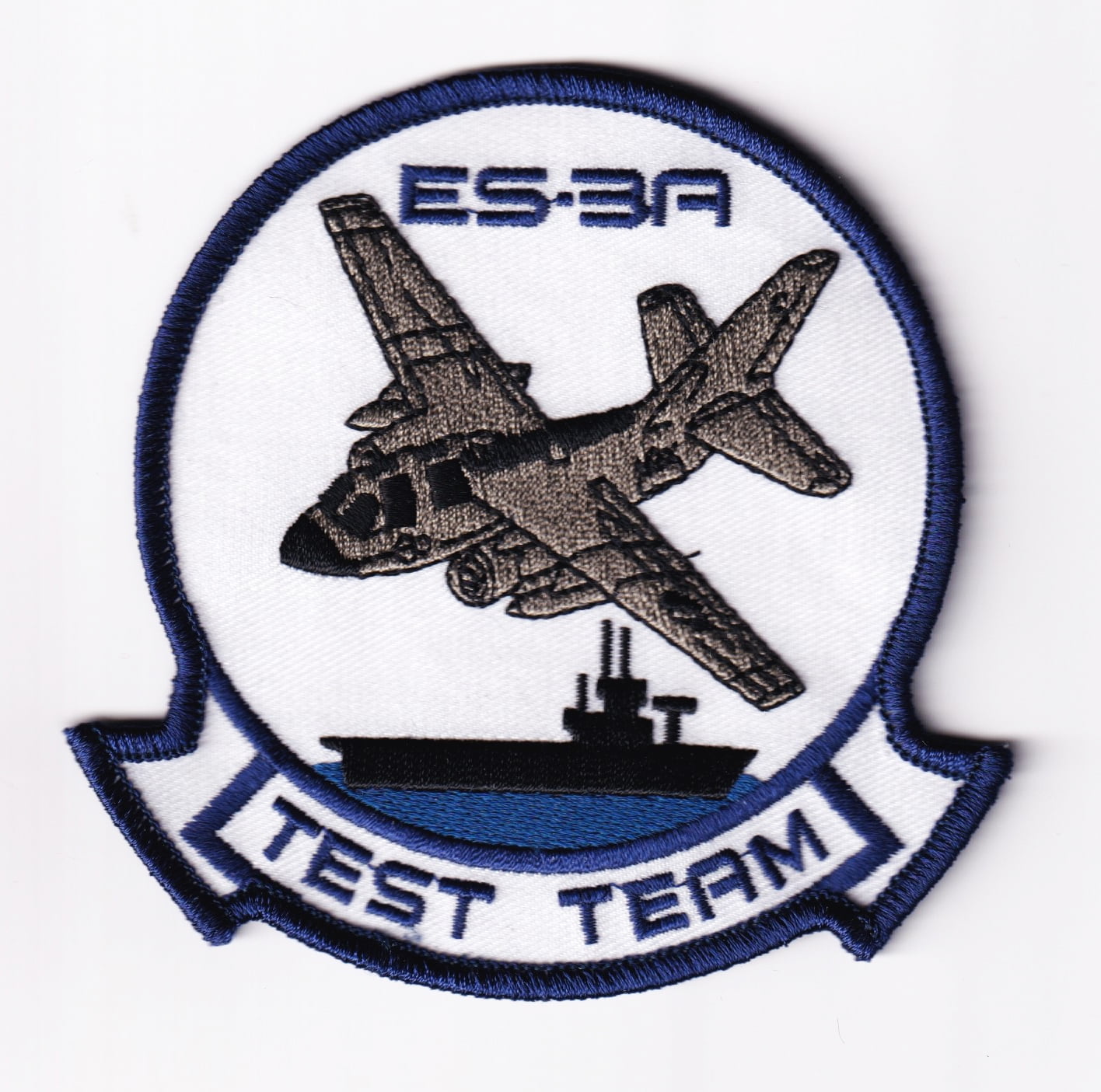 ES-3A Viking, Test Team, 4 inch Patch - Sew on - Walmart.com