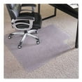 ES Robbins High Pile Desk Office Rolling Chair Mat, Clear, 36 x 48, for ...