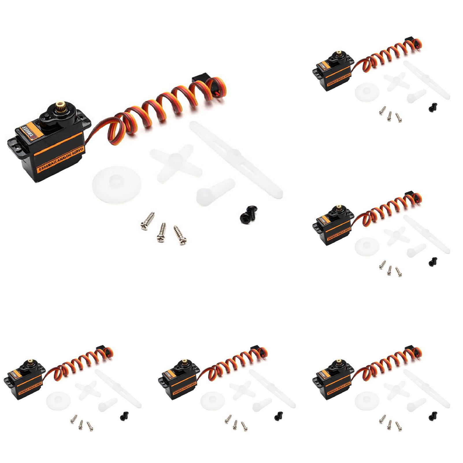 ES08MA 12g/ 2.0kg Mini Metal Gear Servo High-speed For RC Model Hs210 ...