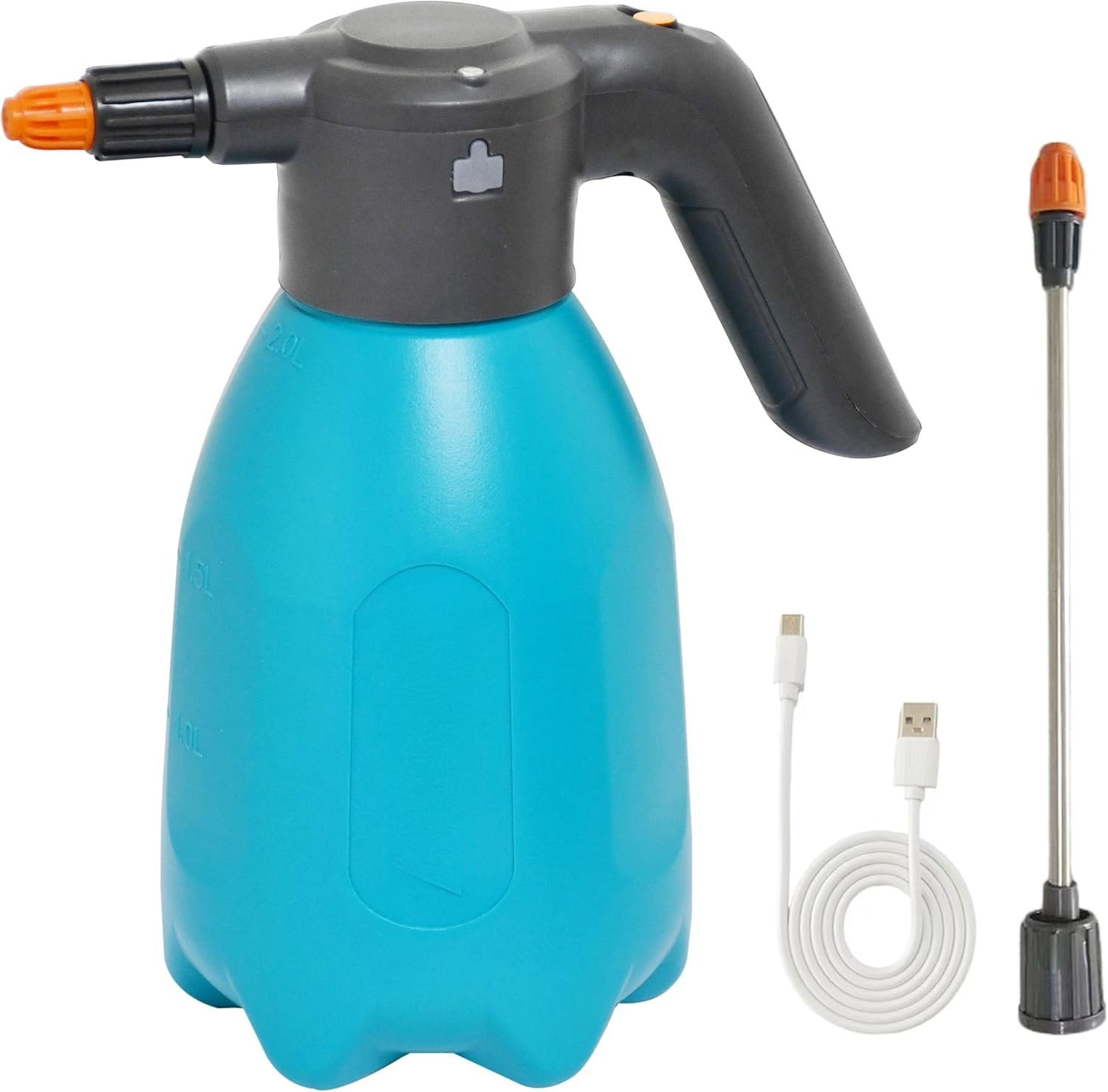 ES2- Bottle 2L/0.5Gallon Mister, About 30 Gallons a Single Charge ...