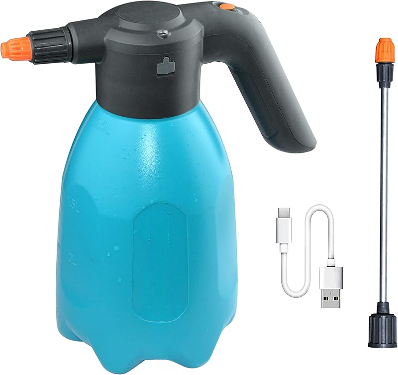 ES2-PRO Electric Spray Bottle 2L/0.5Gallon, Rechargeable Battery ...