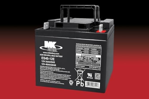 ES40-12E Maintenance-Free Rechargeable Sealed Lead-Acid Battery - Walmart.com
