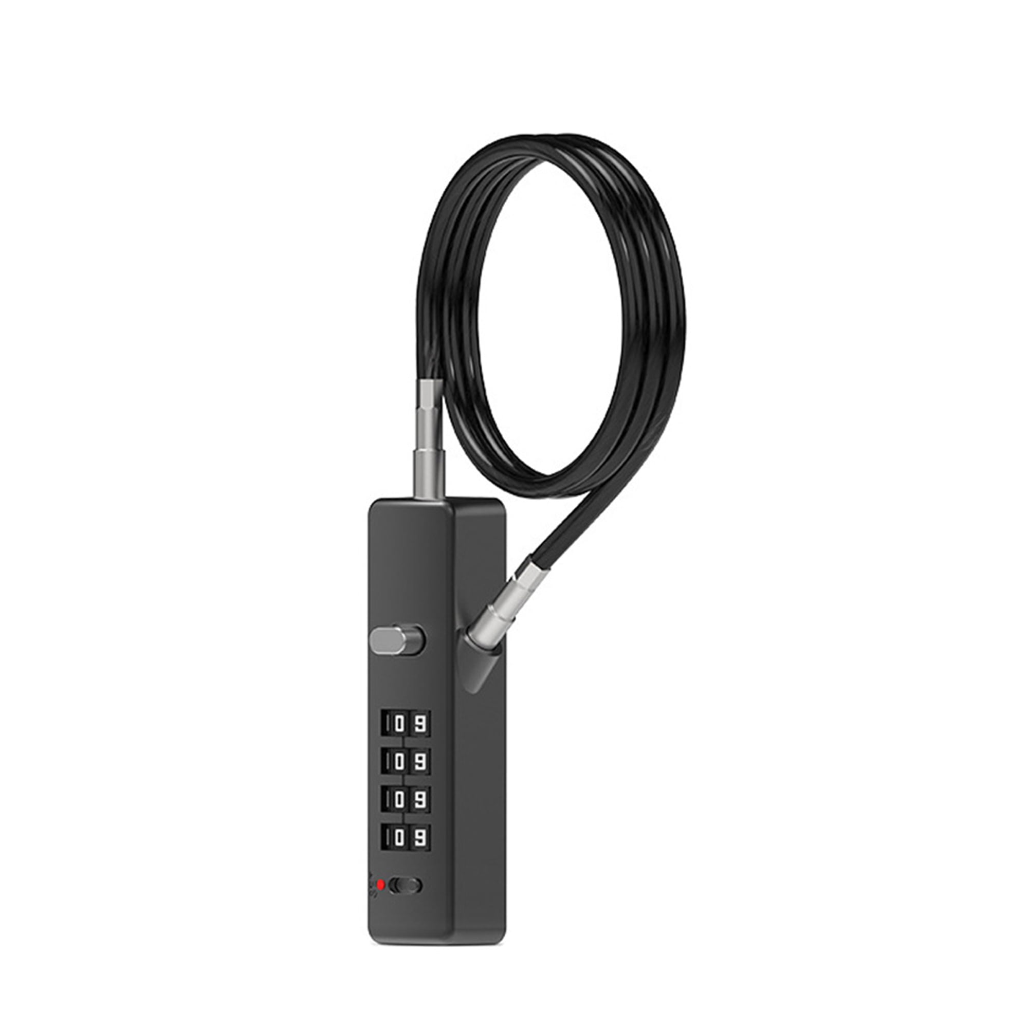 ESASSALY Cable Locks with Combination, Cable Rope 4-Digit Combination ...