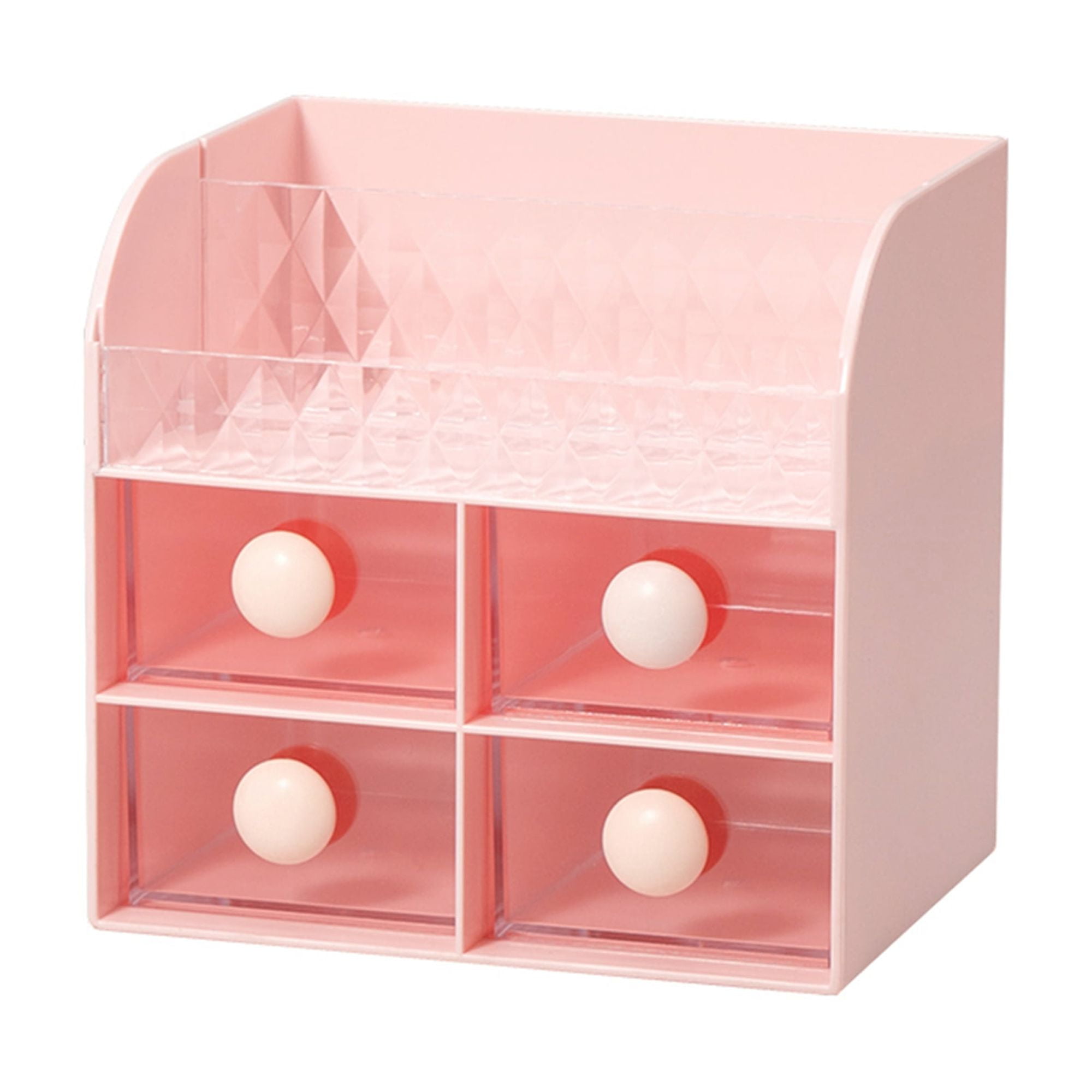 ESASSALY Desktop Storage Boxes Large Capacity Tidy Organizer with ...