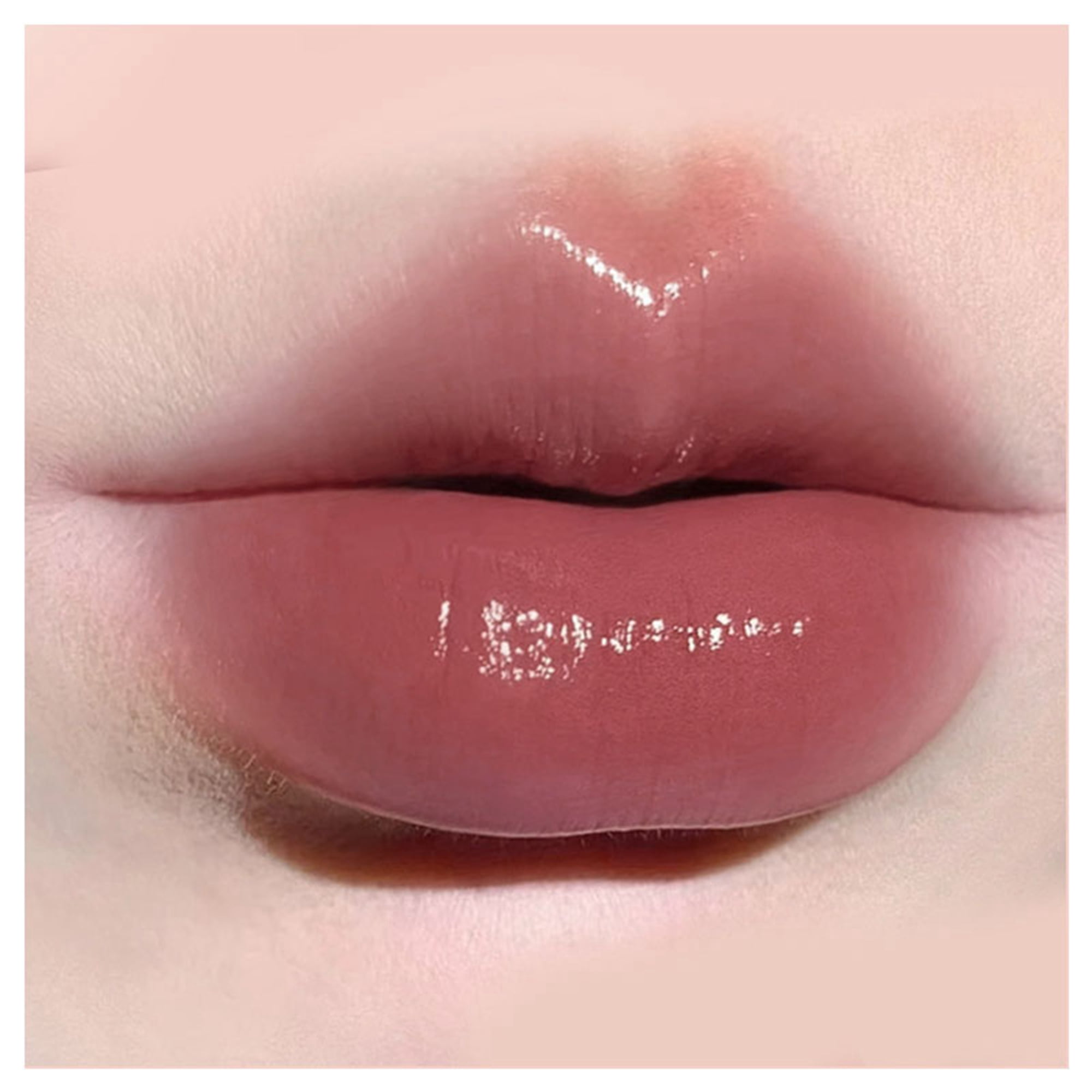 ESASSALY Low Saturation Lipsticks Mirror Lightweight Texture Jelly Lip ...