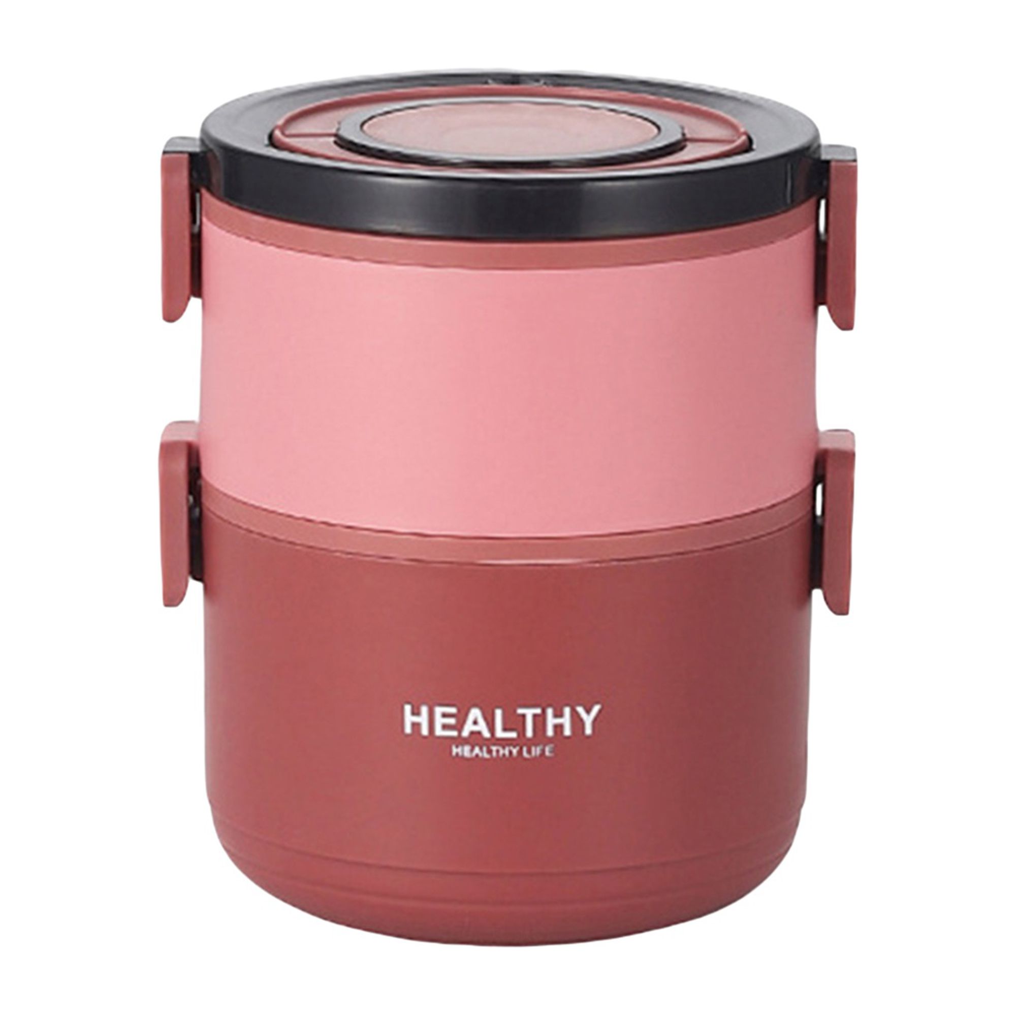 ESASSALY Stainless Steel Thermal Compartment Lunch Box 2/3-Tier ...