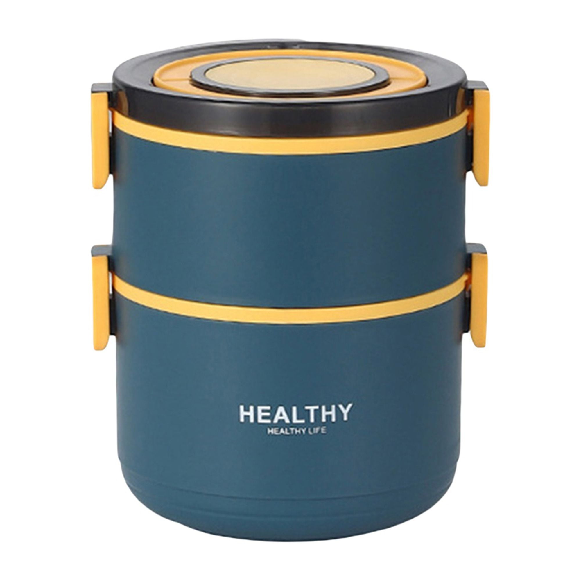 ESASSALY Stainless Steel Thermal Compartment Lunch Box 2/3-Tier ...