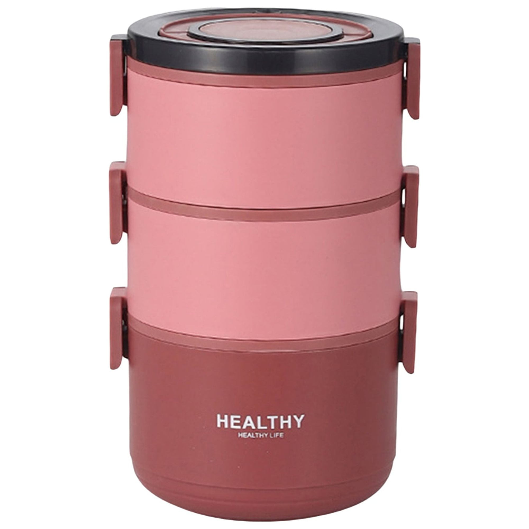 ESASSALY Stainless Steel Thermal Compartment Lunch Box 2/3-Tier ...