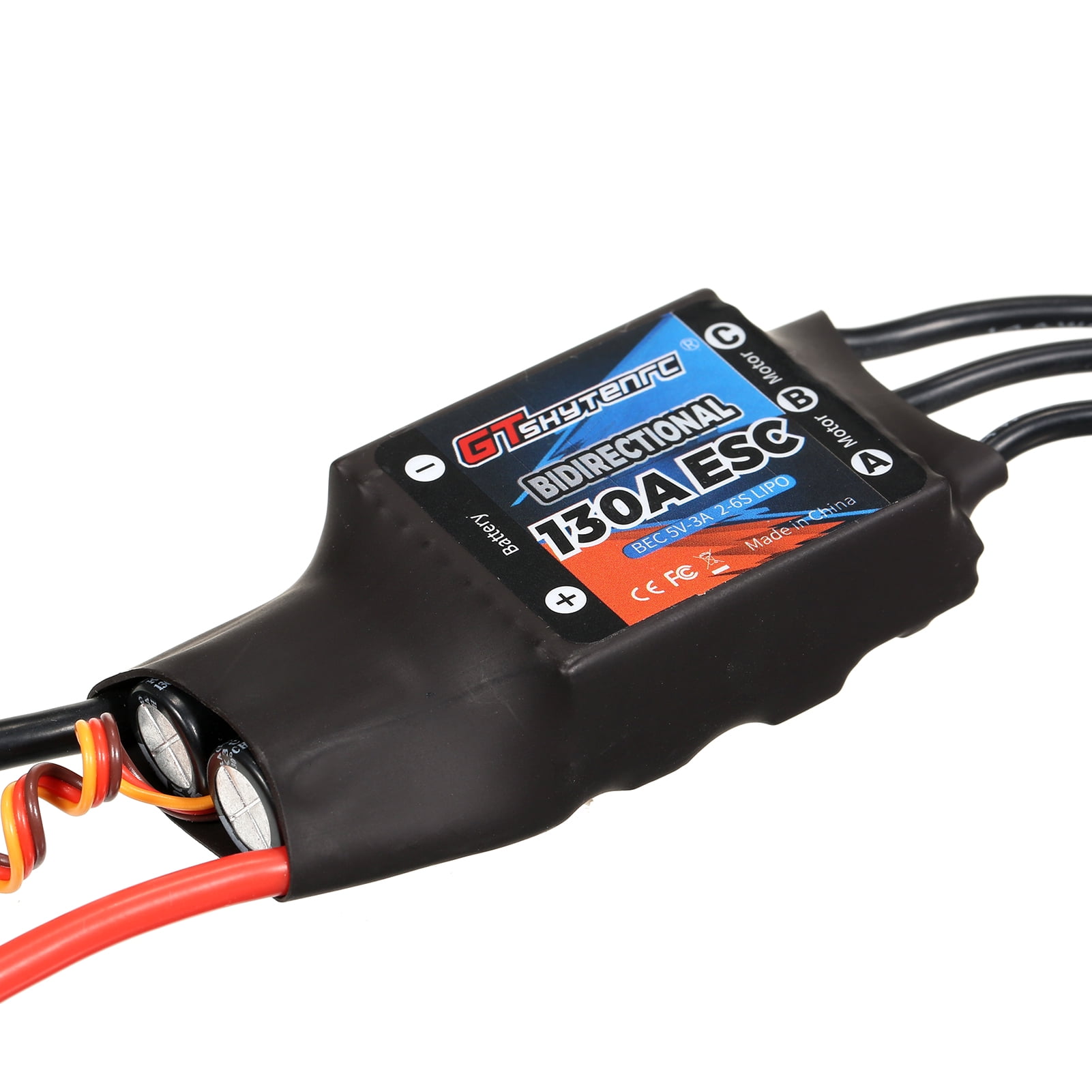 ESC,130a Esc Car/boat/remote Ship Pneumatic Remote Car Esc Pneumatic ...