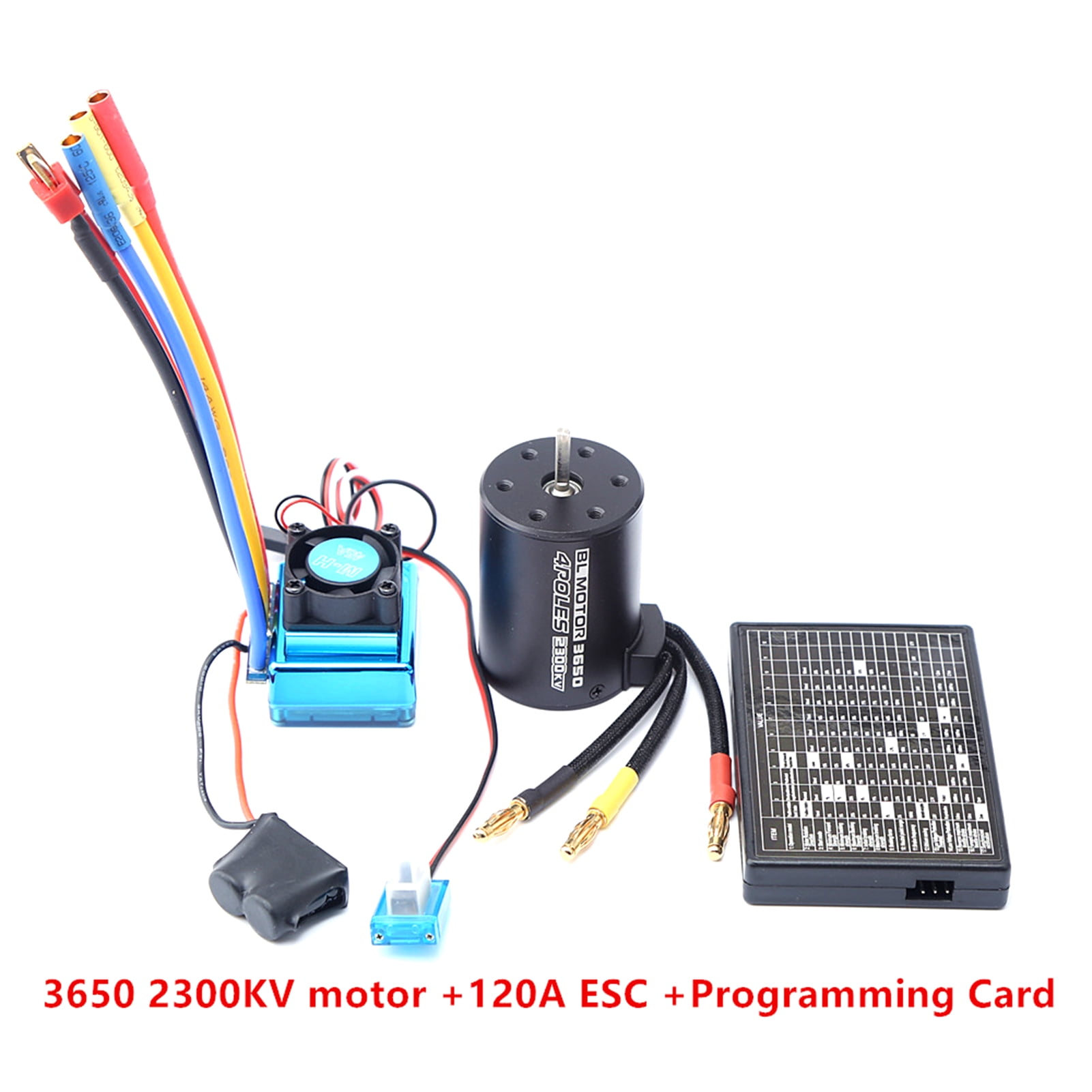ESC,3650 Motor 2300kv Esc 1/8 1/10 Car Motor 1/10 Remote Car 1/10 Car ...