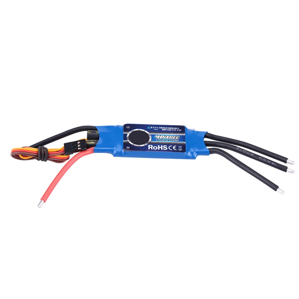 ESC Electrical Speed Controller 5V/3A BEC for 400-500 Fixed-wing, ZTW ...