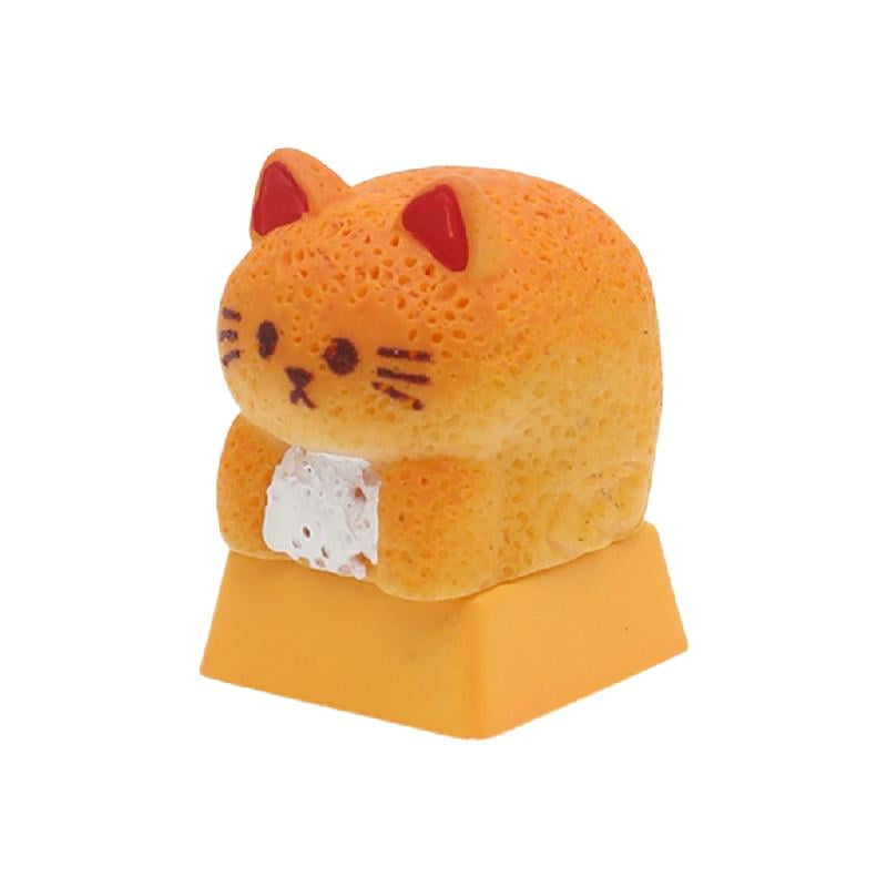 ESC Keycap 3D Kitten Bread Keycap Adds Fun To Mechanical Keyboards ...