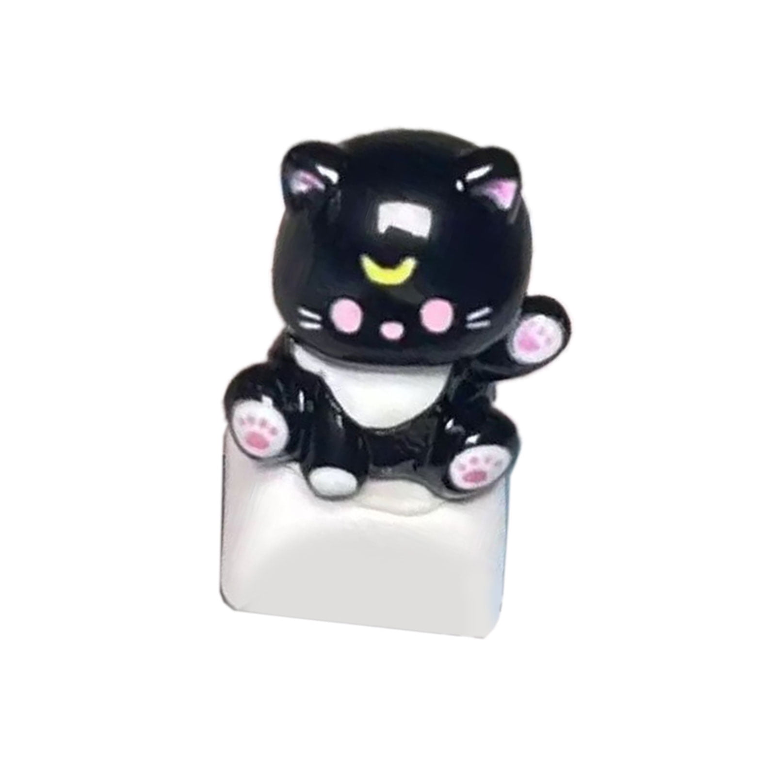 ESC Keycaps Cartoon Cats Head Personalizeds Keycaps for Crosses Axises ...