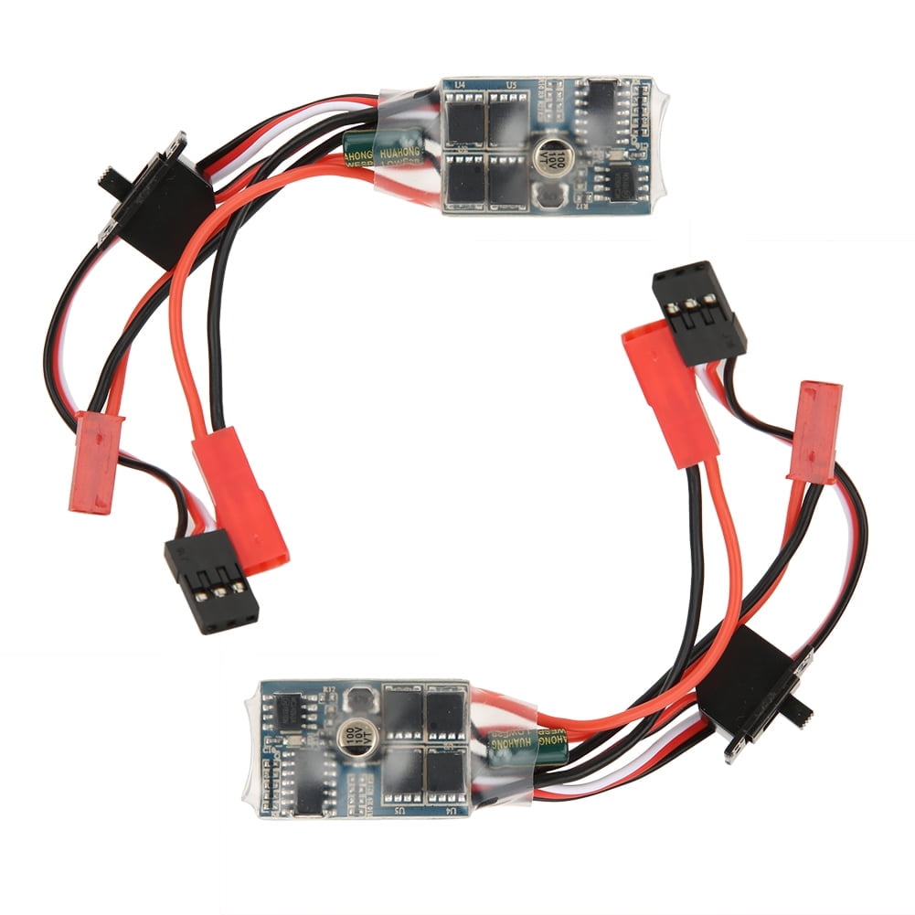 ESC Two Way RC Brushed Motor,30A 4-8V ESC Two Way RC Motor Speed ...