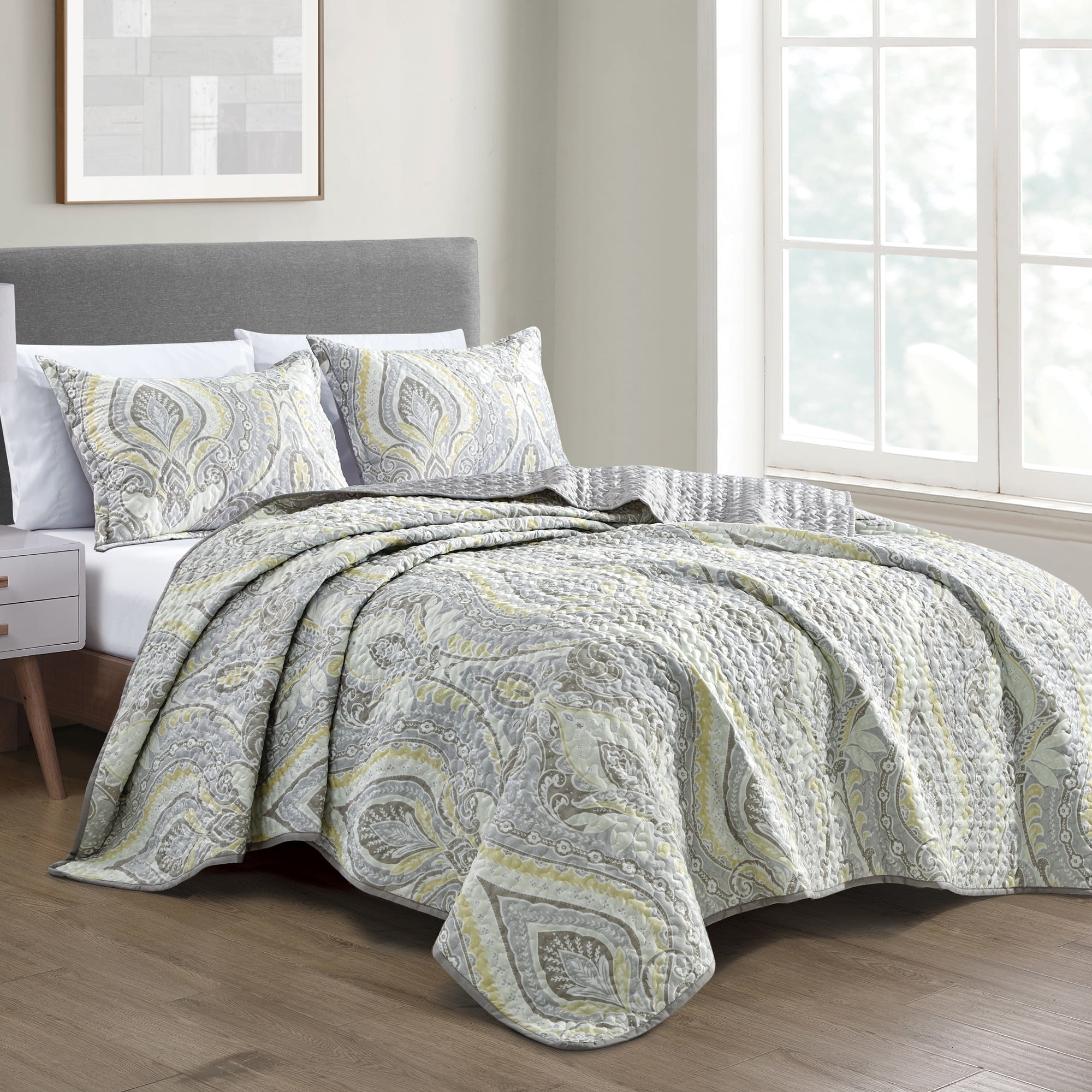 ESCA DEIANIRA 3 Piece Bedspread set King - Cal King - Walmart.com
