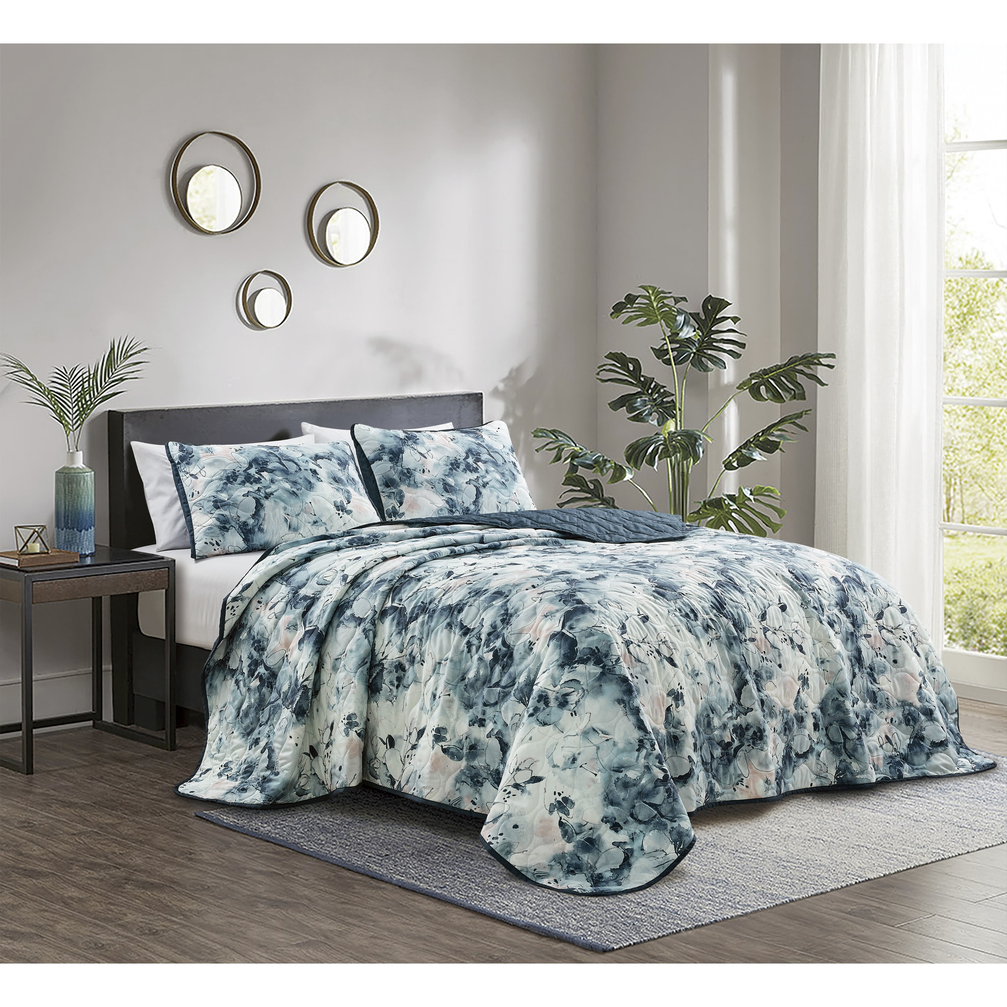 ESCA Rey Luxury 3 Piece Bedspread Queen - Walmart.com