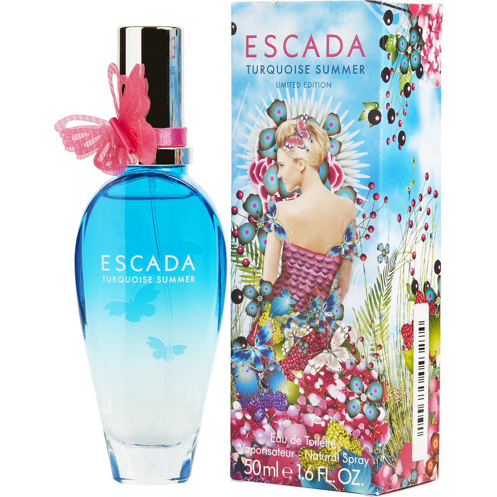 ESCADA TURQUOISE SUMMER by Escada - EDT SPRAY 1.6 OZ (LIMITED EDITION ...