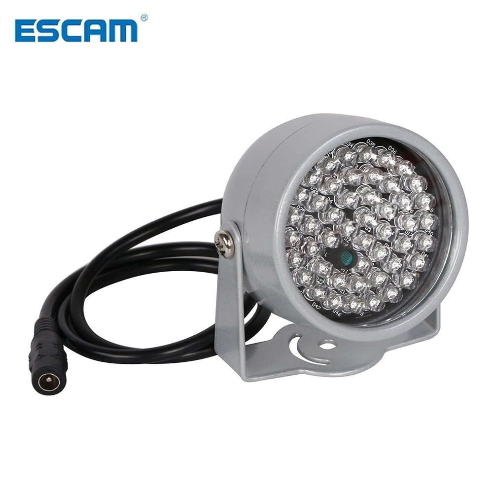 ESCAM CCTV LEDS Infrared Illuminator 48 pcs IR LEDs night vision IP66 ...