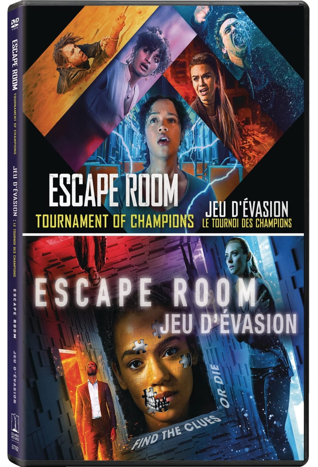 ESCAPE ROOM (2019) / ESCAPE ROOM: TOURNAMENT OF CHAMPIONS - BILINGUAL - MULTI-FEATURE (2 DISC ...