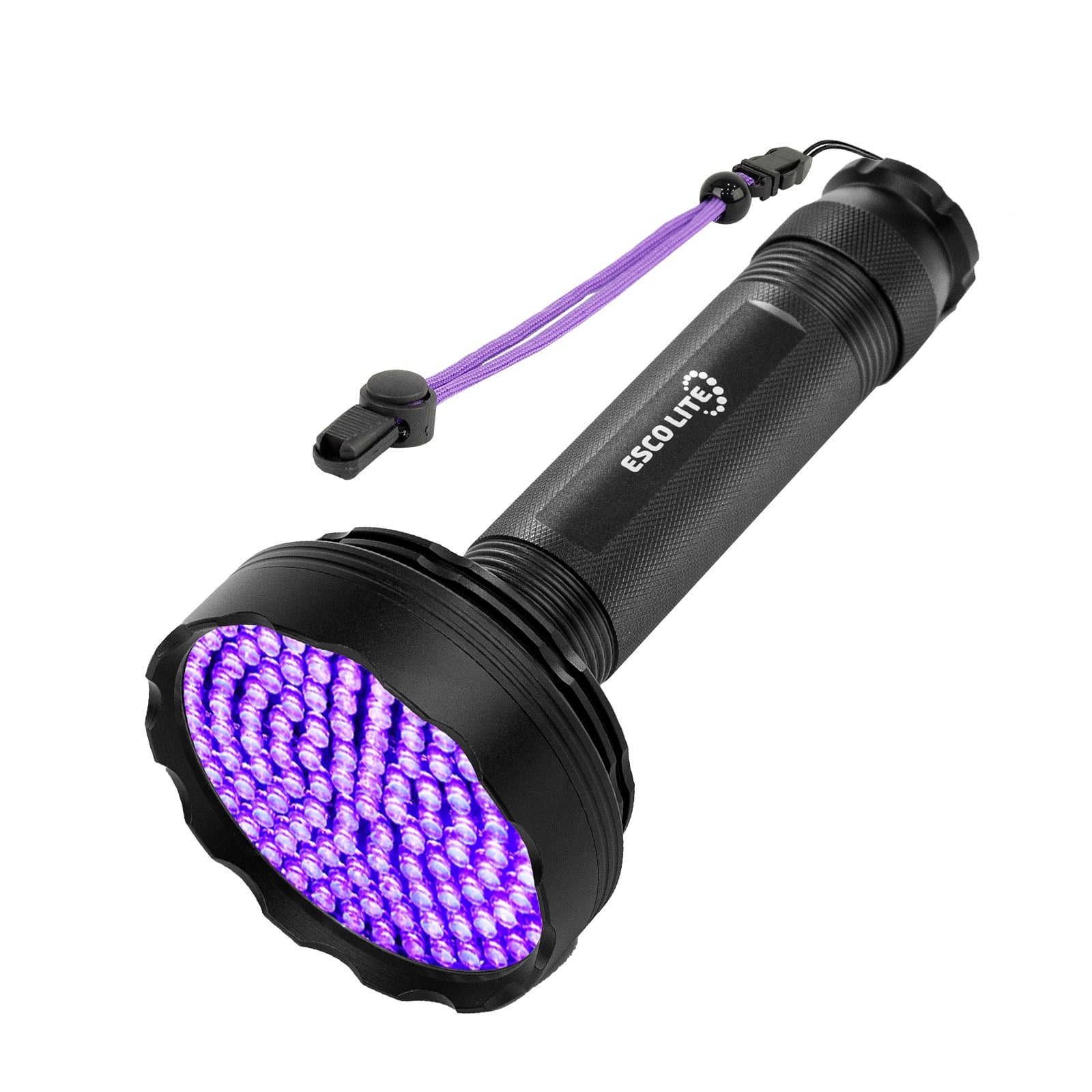 Escolite Blacklight Flashlight, 128 LED UV Light, 395nm Ultraviolet ...