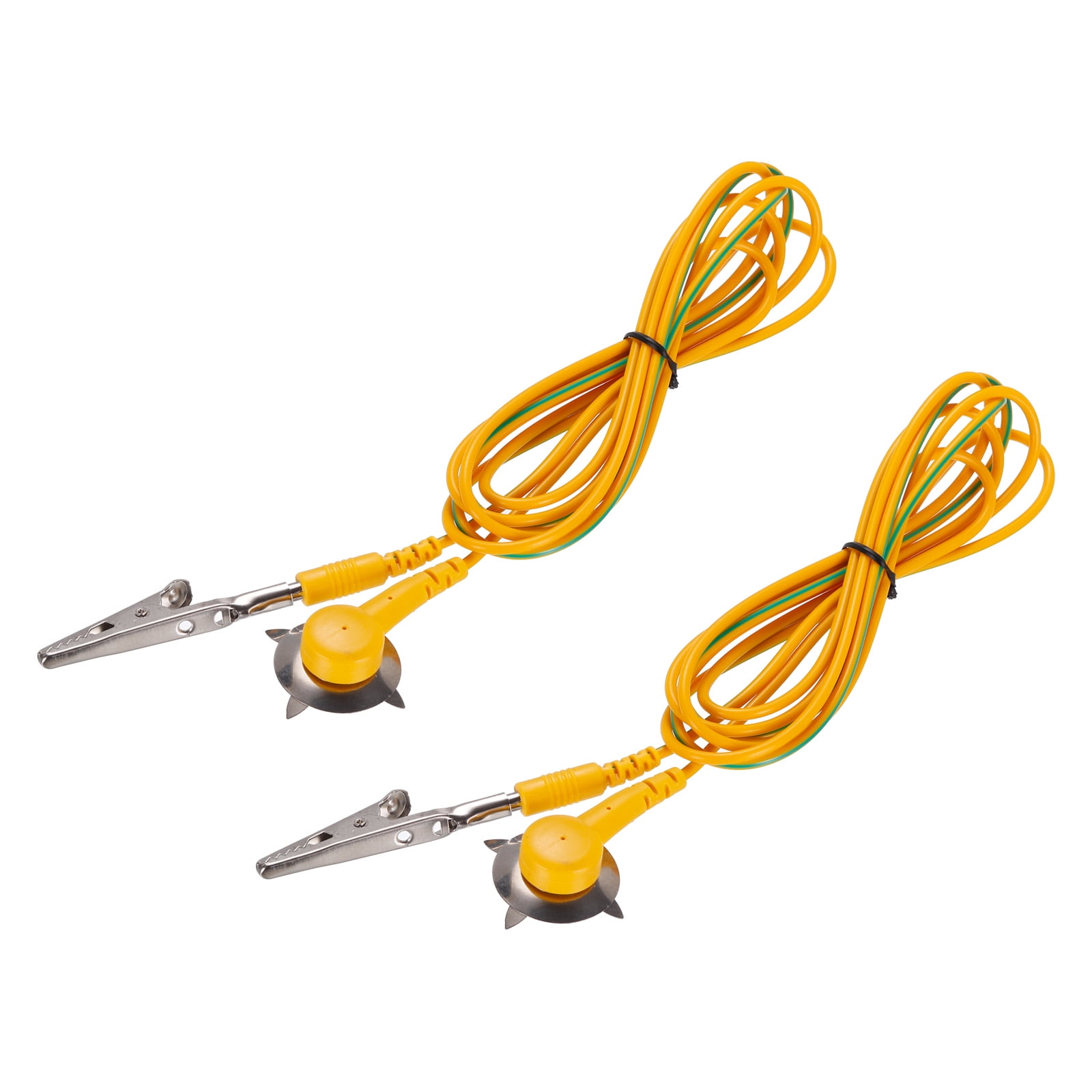 ESD Grounding Cable, 1.8m/71" Long AntiStatic Ground Cable Cord Clip ...