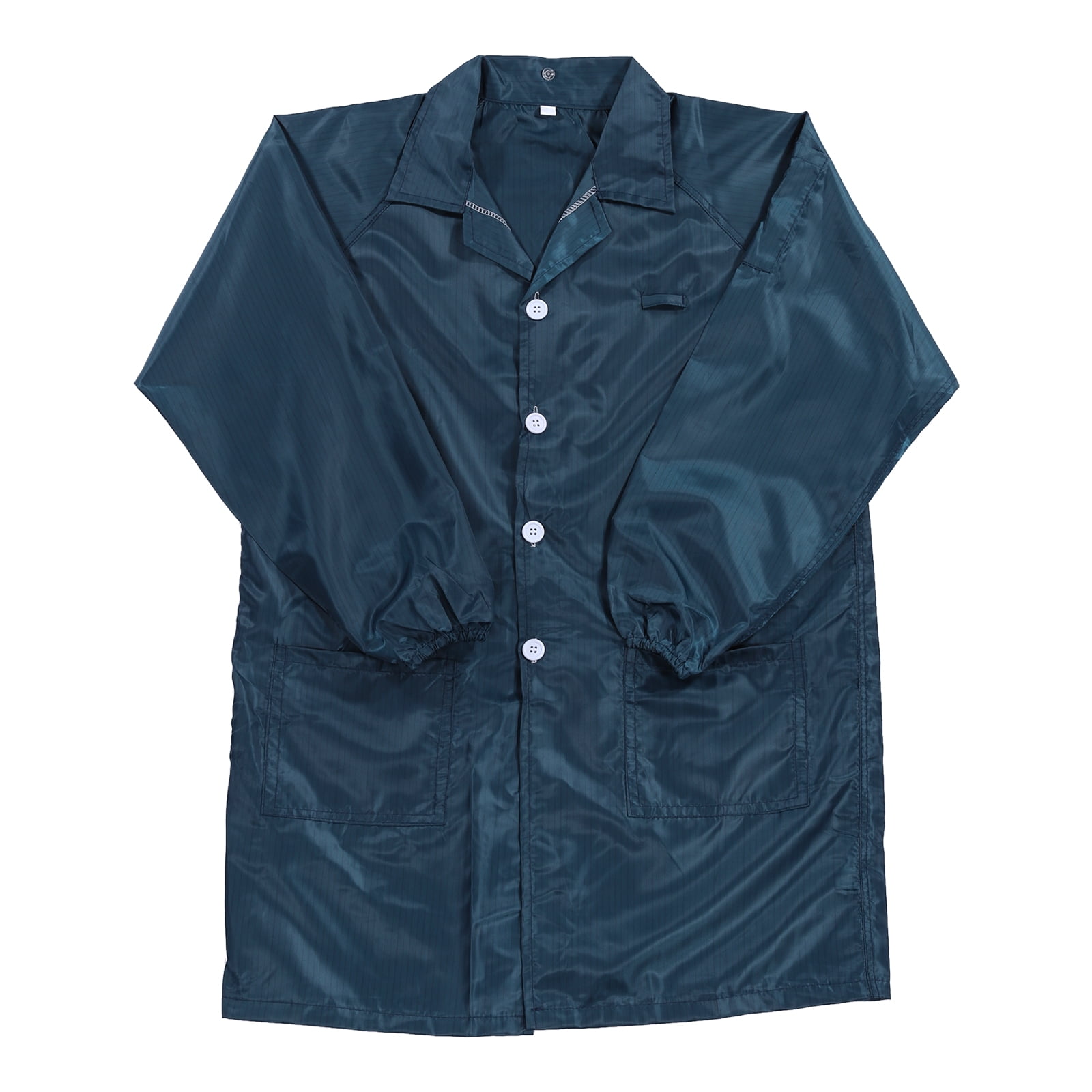 ESD Lab Coat Anti Static Clothing Science Jacket with Cuff Lapel Collar ...