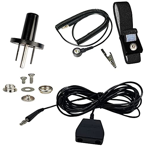 ESD Mat Workstation Ground Kit - 15' Common Point with Banana Plug ...