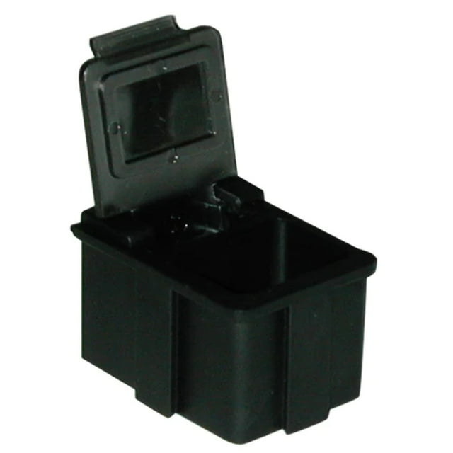 ESD Safe SMD Component Storage Boxes, Conductive Plastic - Black Lids ...