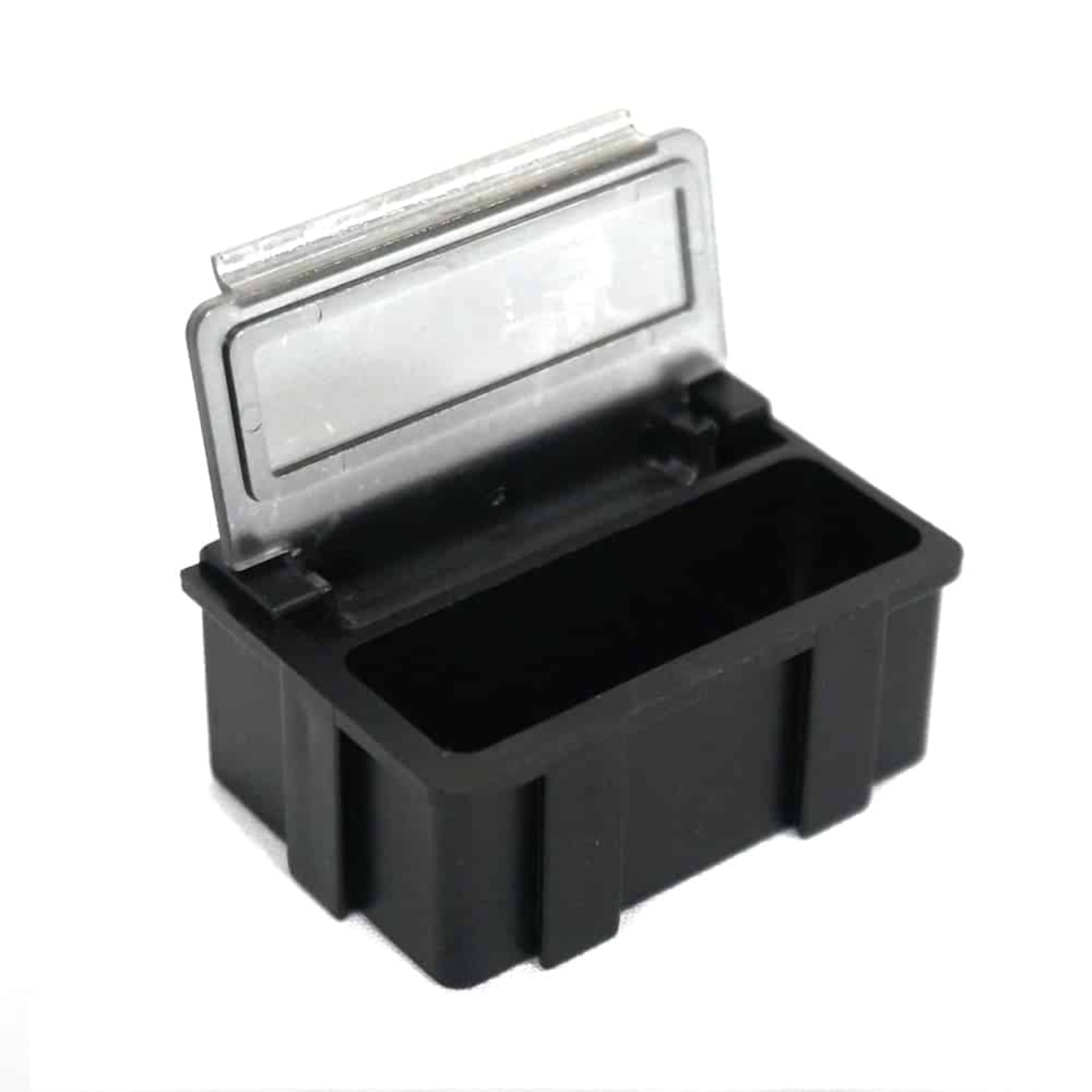 ESD Safe SMD Component Storage Boxes, Conductive Plastic - Clear Lids ...