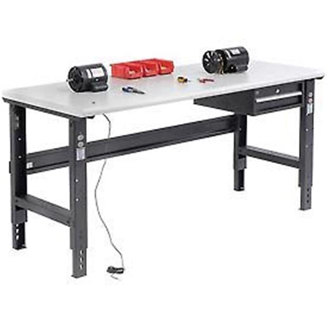 ESD Safety Edge Workbench - Black - Walmart.com
