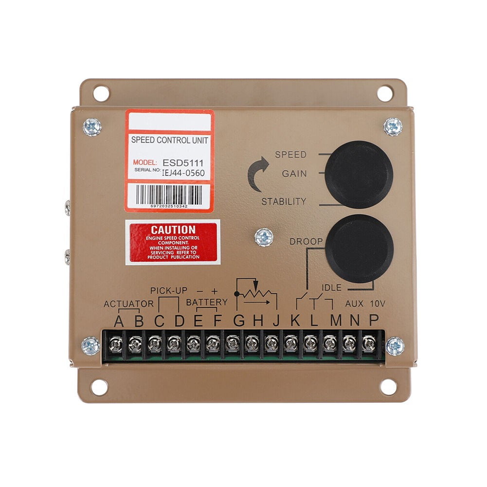 ESD5111 Electronic Engine Speed Controller Governor For Generator ...