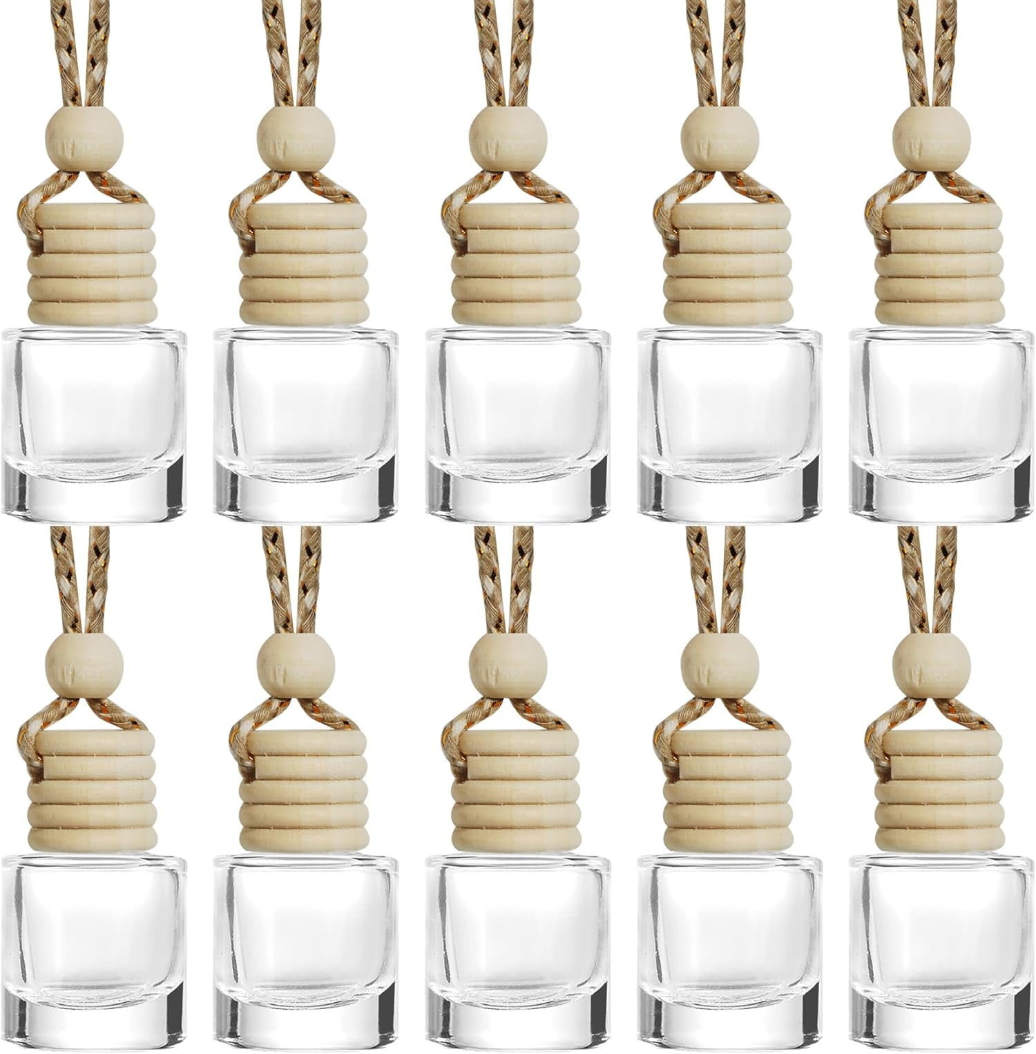 ESEWALAS 10 count Air Freshener,8ml Diffuser,Empty Glass Perfume ...