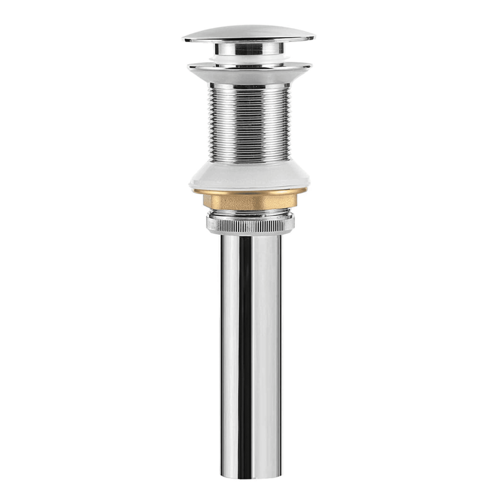 ESFORT Chrome Vessel Sink Pop-Up Drain Stopper and Plug, Bathtub ...