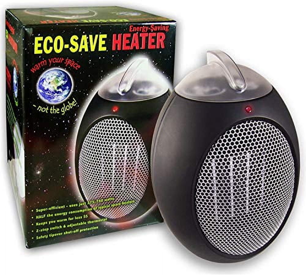 ESH Eco-Save Compact Personal Space Heater - 750-Watts, ETL Listed, Eco ...