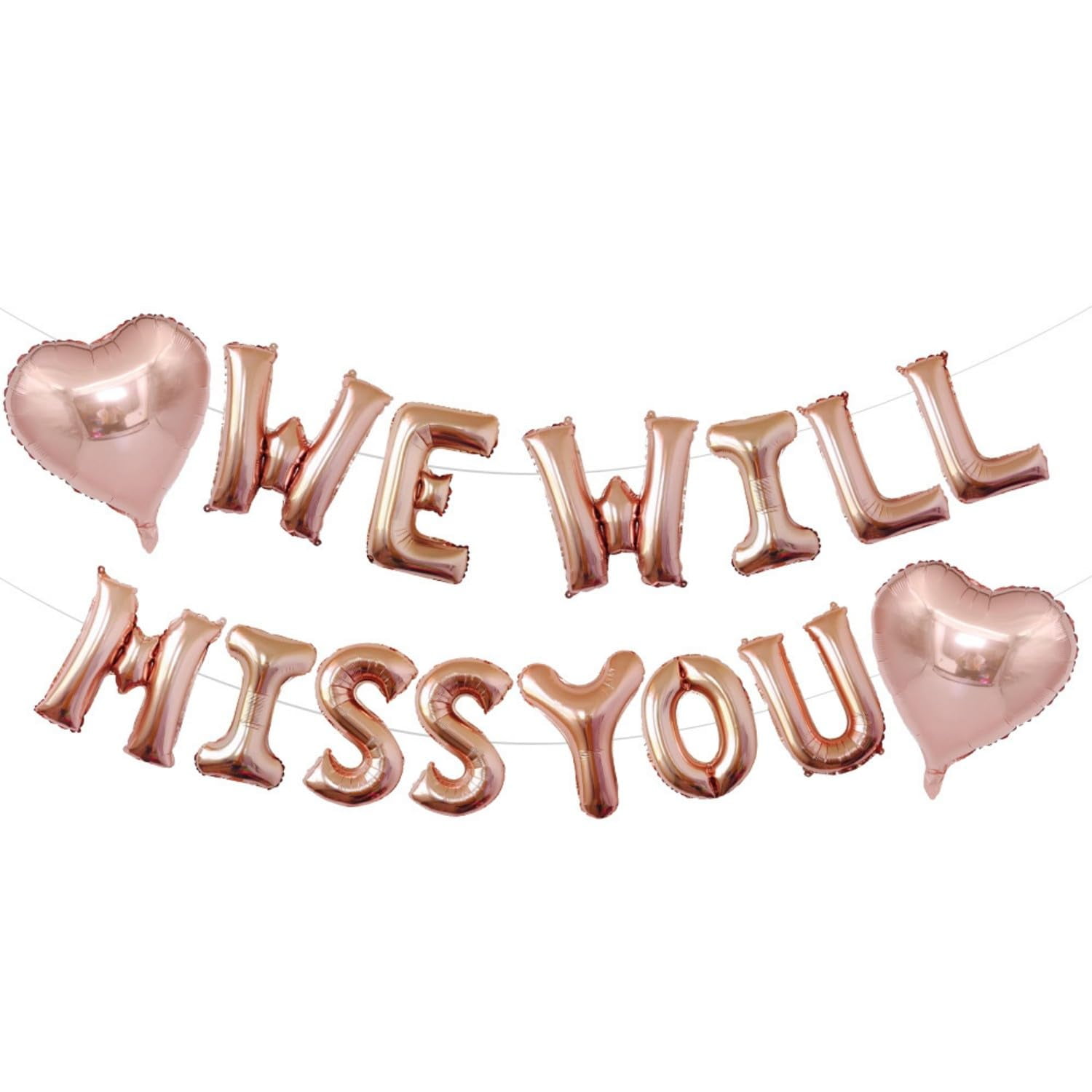 ESHILP We Will Miss You Balloons Banner Set - Farewell Party Decorations Supplies Going Away ...