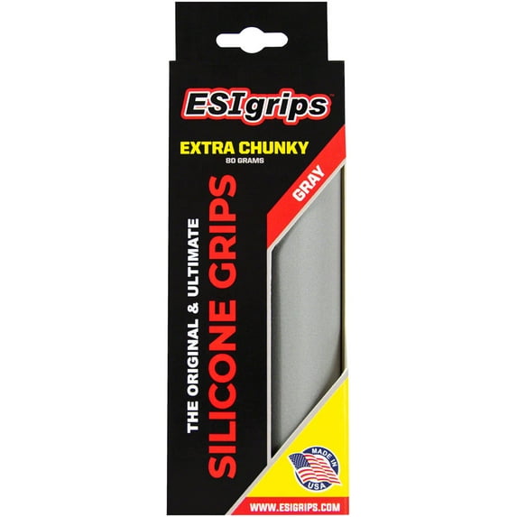 ESI grips MTB Extra Chunky Silicone Grips, Gray - Walmart.com