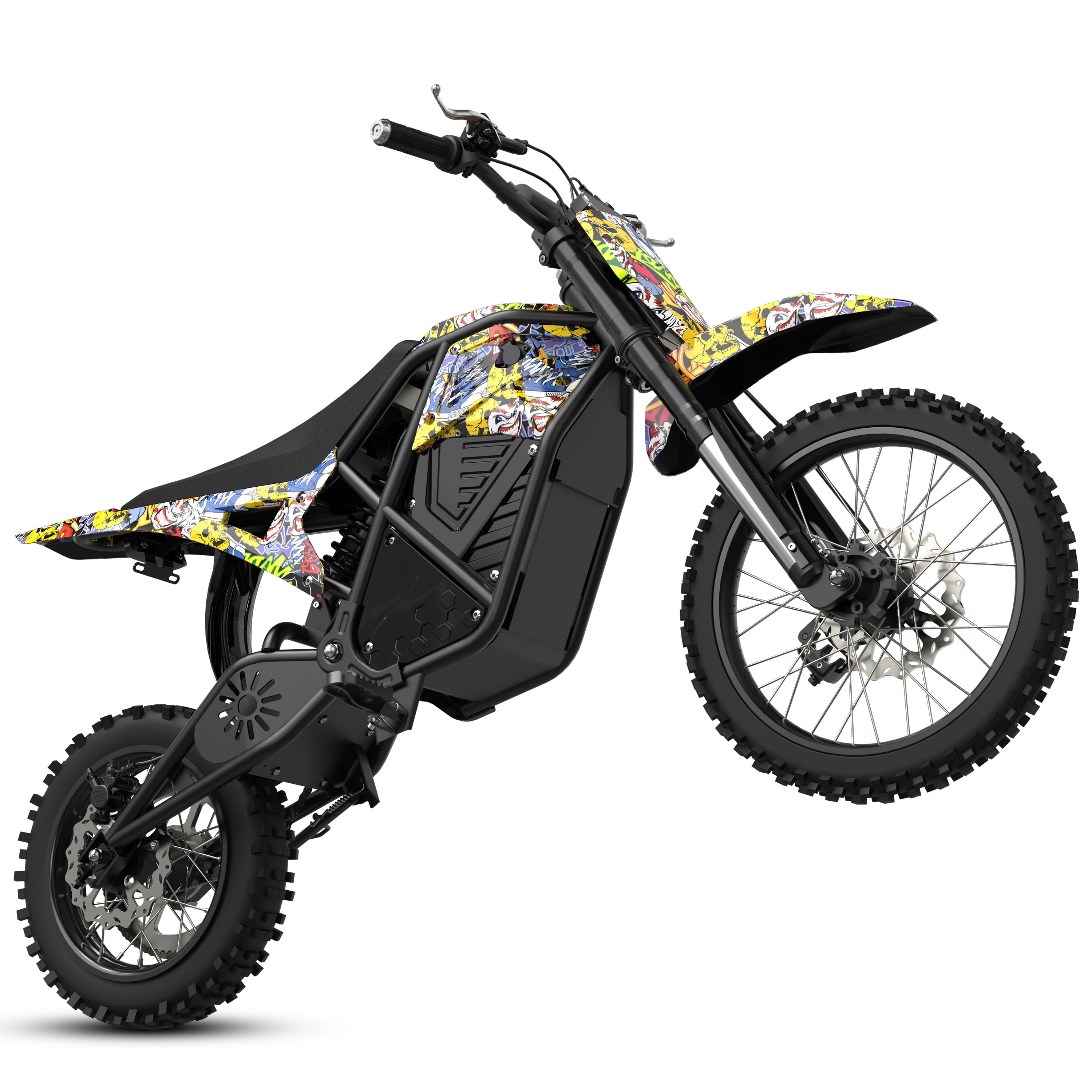 ESKUTE Novamini Electric Dirt Bike for Teens & Adults, 3500W Peak Mid ...