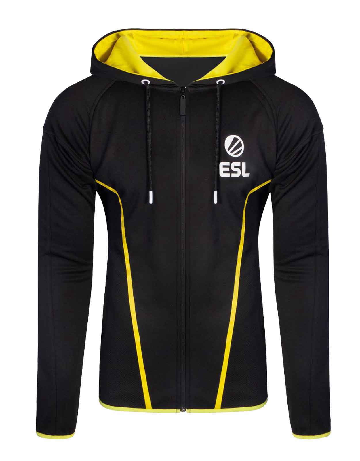 ESL Hoodie TEQ Logo new Official Mens Black Zipped - Walmart.com